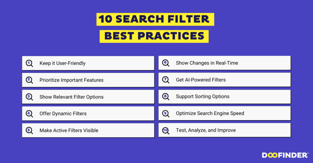 What is a search filter? Definition, Best Practices, & Examples