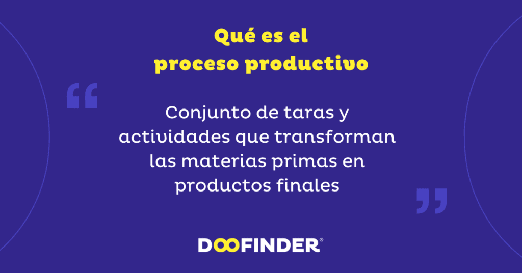 Proceso productivo: qué es, etapas, tipos y ejemplos