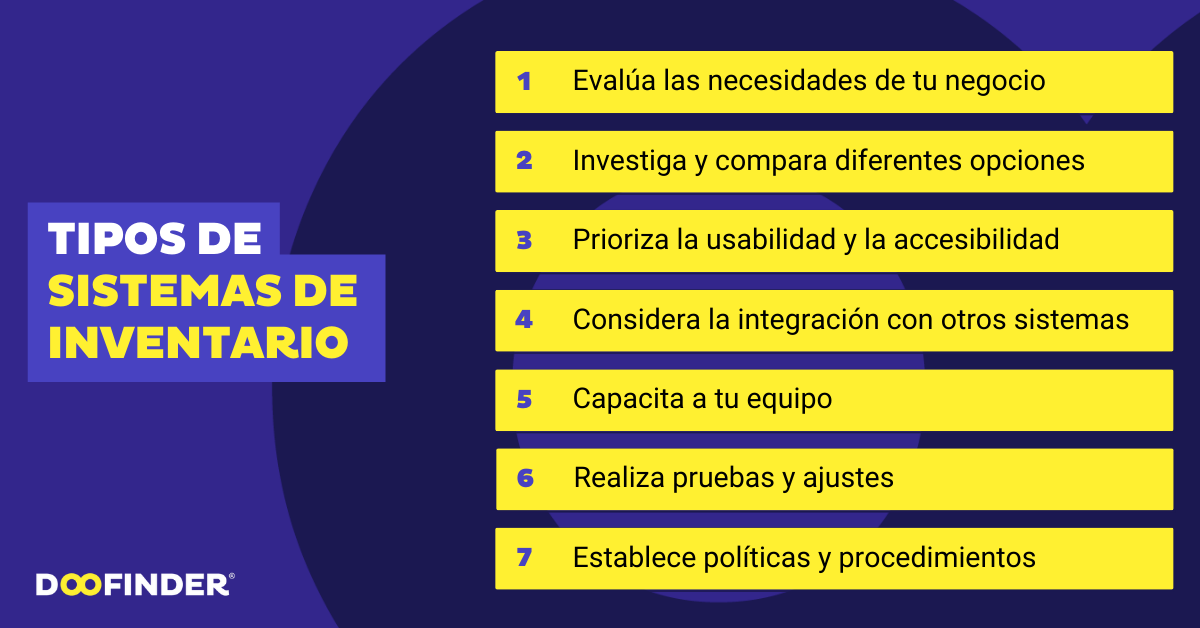 Sistema de inventarios: qué es y cuáles son sus tipos