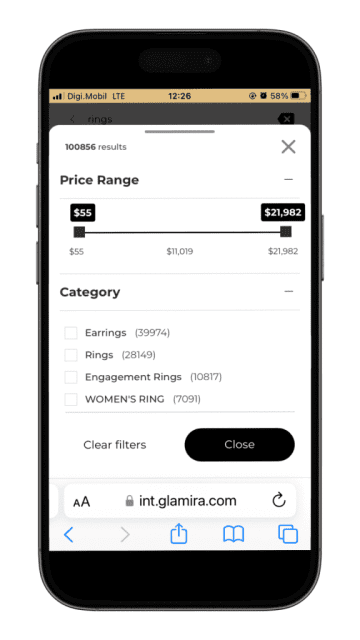 11 Best Practices für Mobile Such-UX