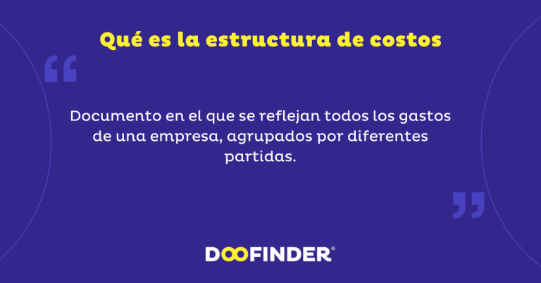 Estructura de costos: qué es y cómo se hace [+ Ejemplos]