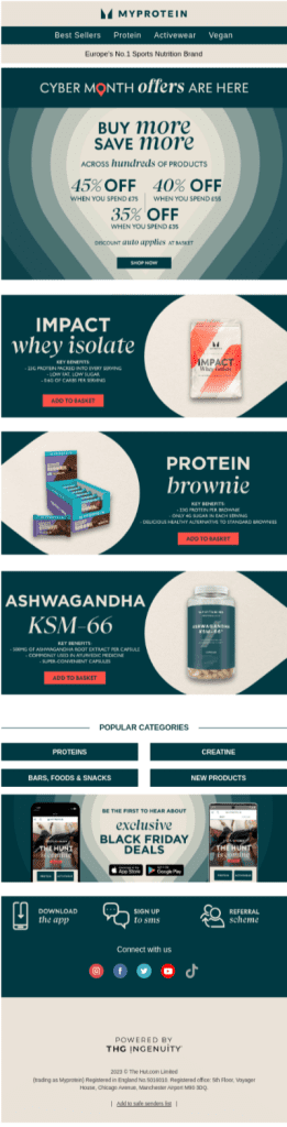 19 Proven Black Friday Email Examples + Expert Tips
