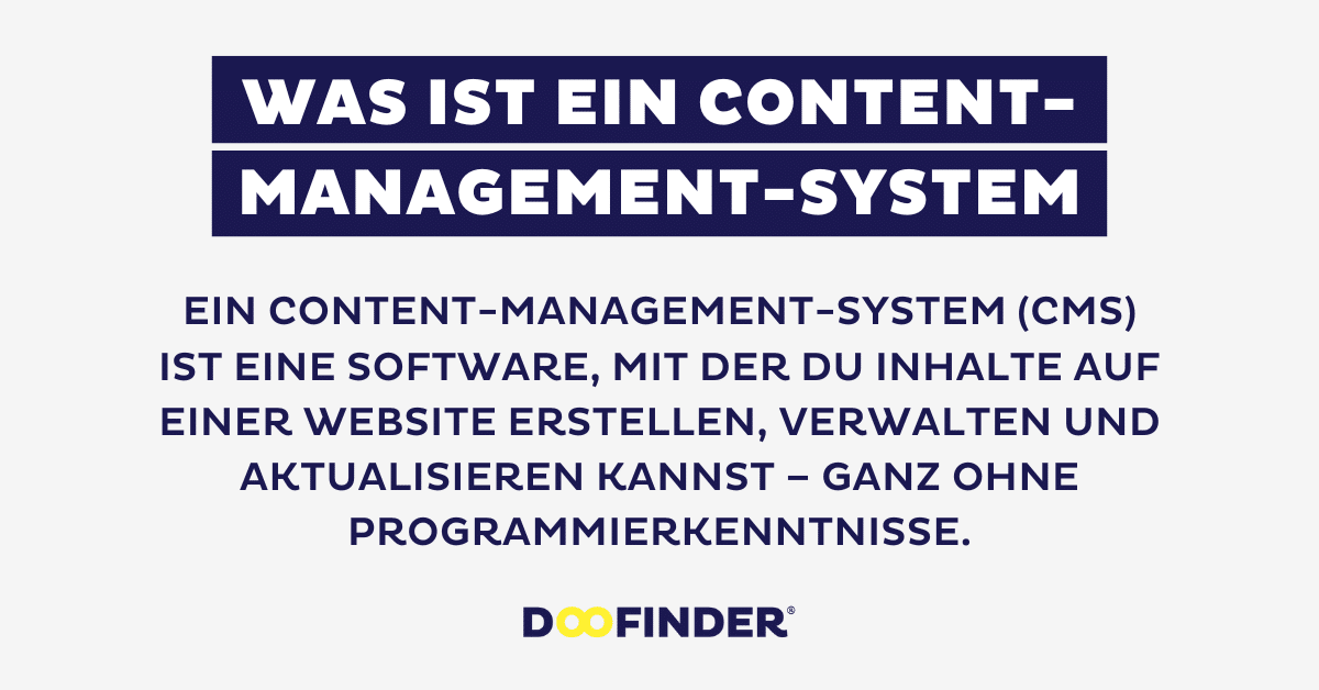 Was ist ein Content-Management-System & wie funktioniert es