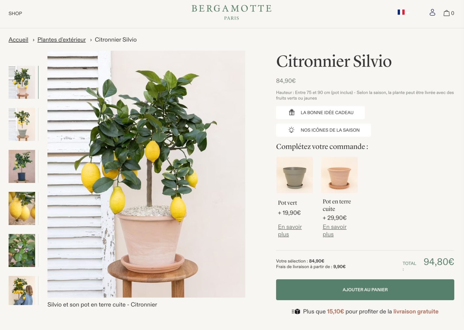 Exemple fiche produit eCommerce | Doofinder