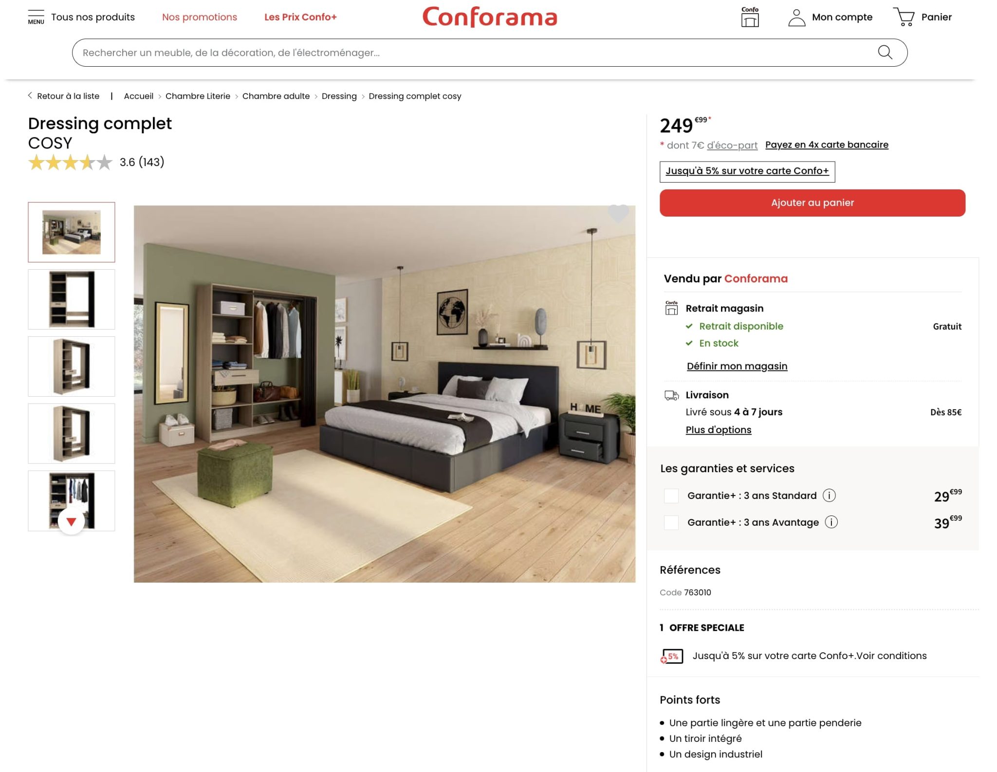 Exemple fiche produit eCommerce | Doofinder
