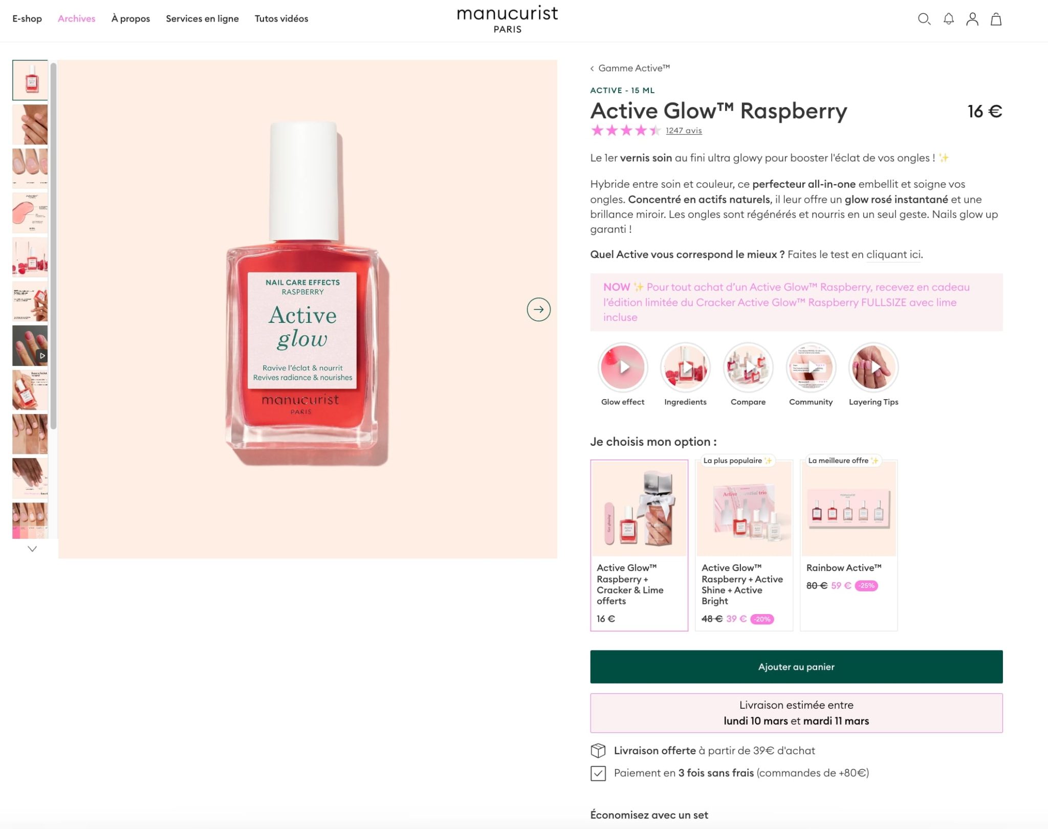 Exemple fiche produit eCommerce | Doofinder