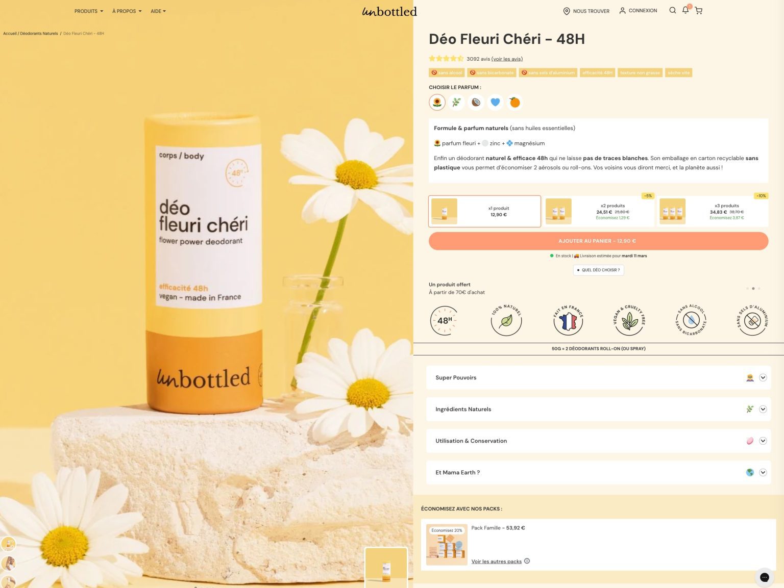 Exemple fiche produit eCommerce | Doofinder